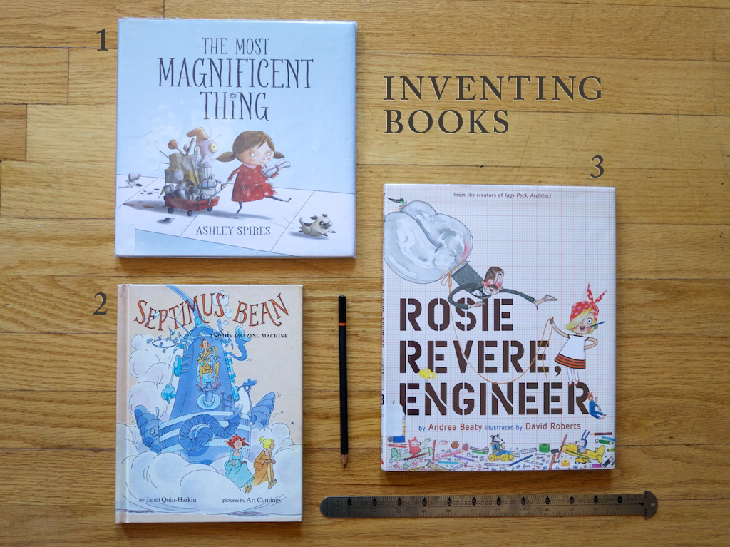 Let’s Read Three: Inventing Books! – Three Books a Night
