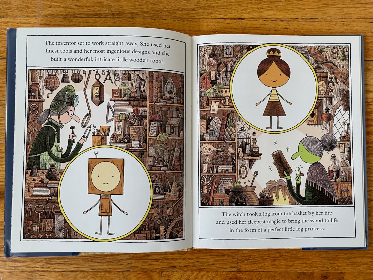 Review: The Little Wooden Robot and the Log Princess By Tom Gauld ...