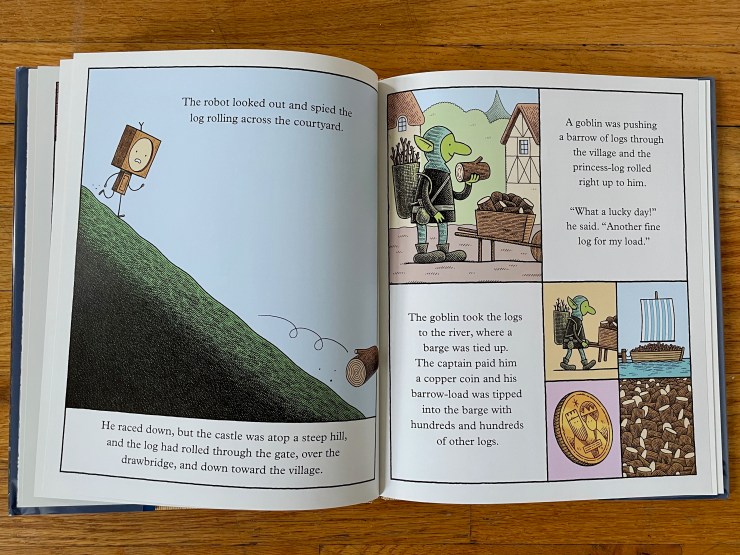 Review: The Little Wooden Robot and the Log Princess By Tom Gauld ...