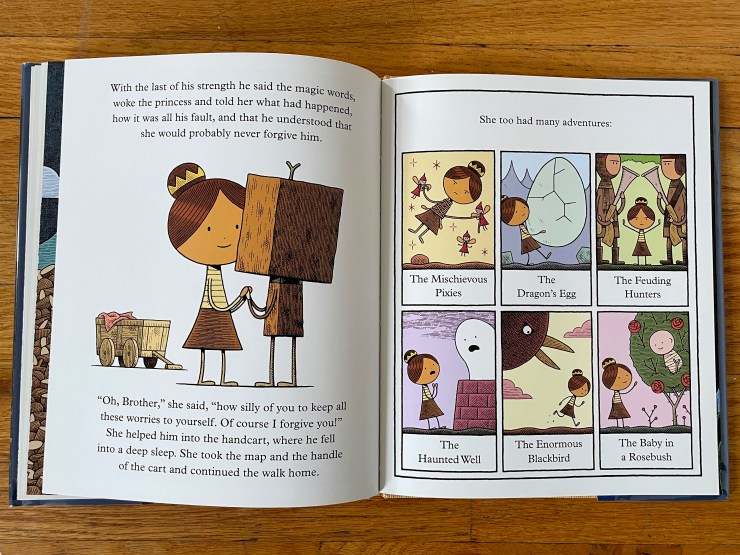 Review: The Little Wooden Robot and the Log Princess By Tom Gauld ...